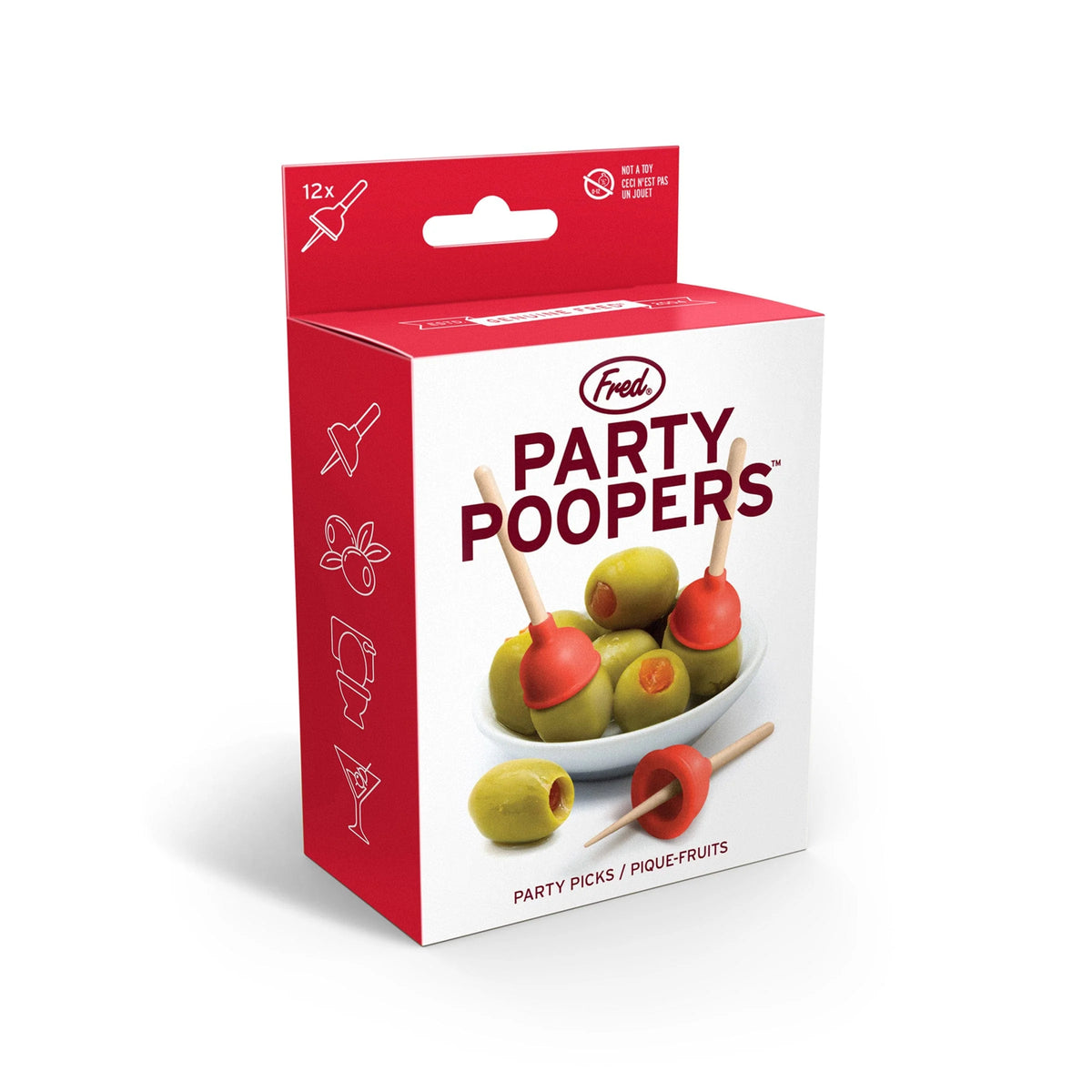 Fred | Party Pooper Reuseable Cocktail Picks – Bough and Antler ...